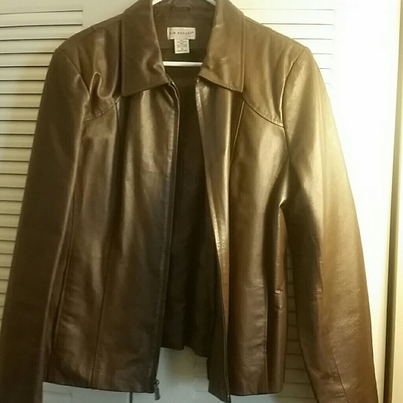 Kim Rogers | Jackets & Coats | Kim Rogers Xl Leather Jacket | Poshmark